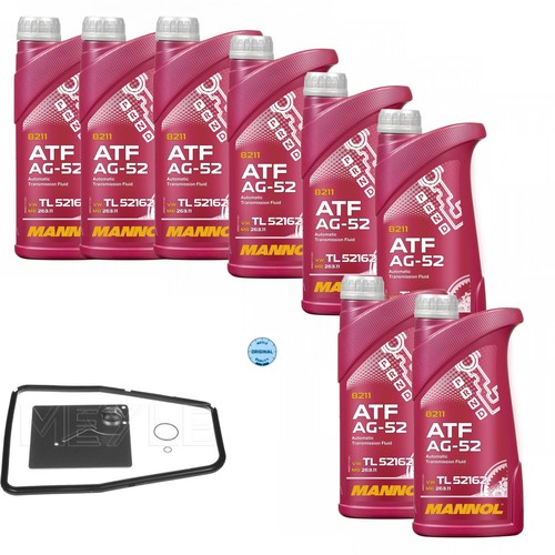 Mannol Huile de Transmission Atf AG52 8L Meyle Filtre à pour BMW 7er ...