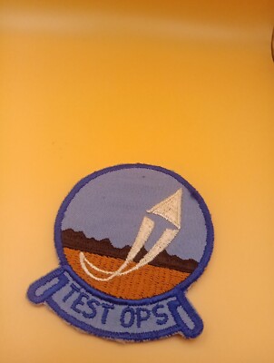 Original EDWARDS AIR FORCE BASE FTS Flight Test Squadron TEST OPS USAF ...