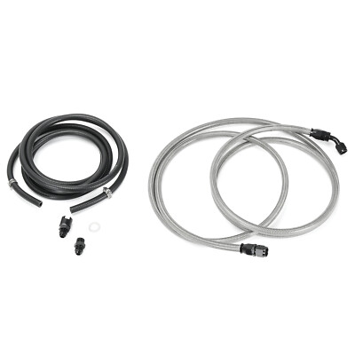 SS Fuel Feed Rubber Return Lines Kit Set for 1996-2000 Honda Civic ...