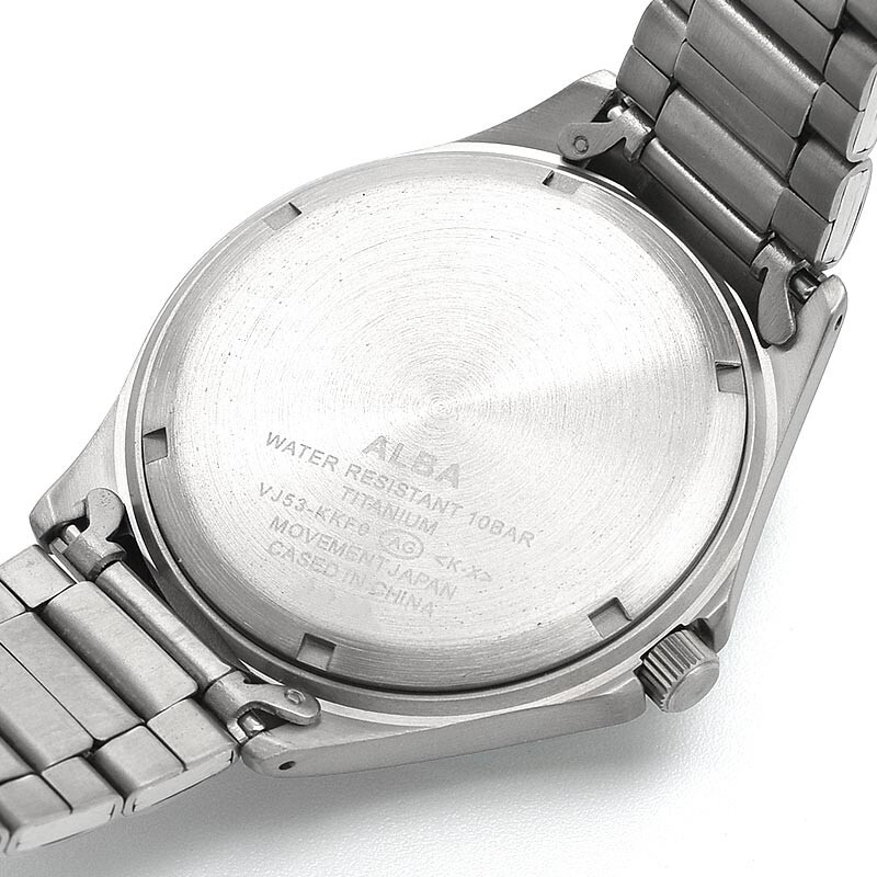 SEIKO AQPJ401 ALBA Quartz Titanium Sporty Waterproof 10 ATM Watch New ...
