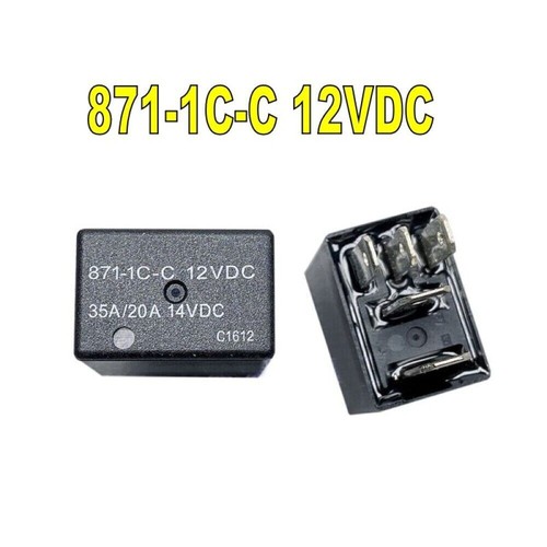 1Pc 871-1C-C-12VDC Power Relay 35/20A 14VDC 5Pins #A7 | eBay