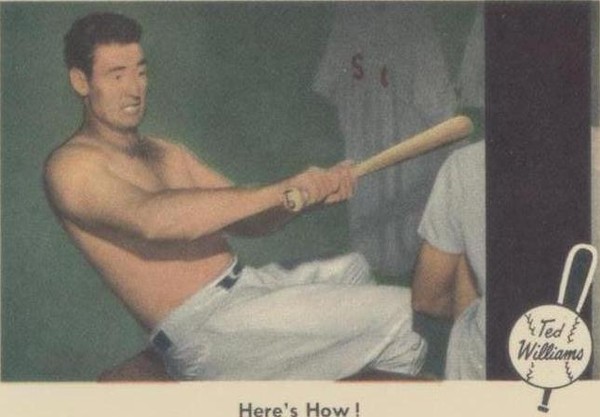 2004 Fleer National Pastime - 1959 Ted Williams Reprints #74 Ted ...