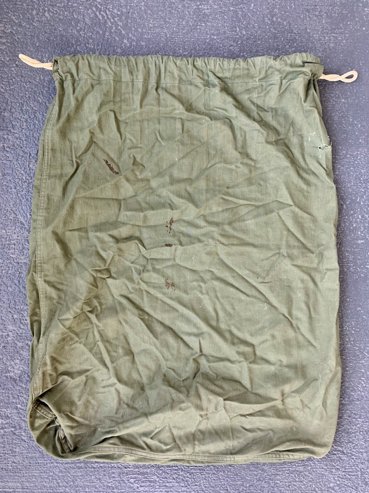 US Army Vietnam Era Drawstring Barrack Bag Vintage Military | eBay