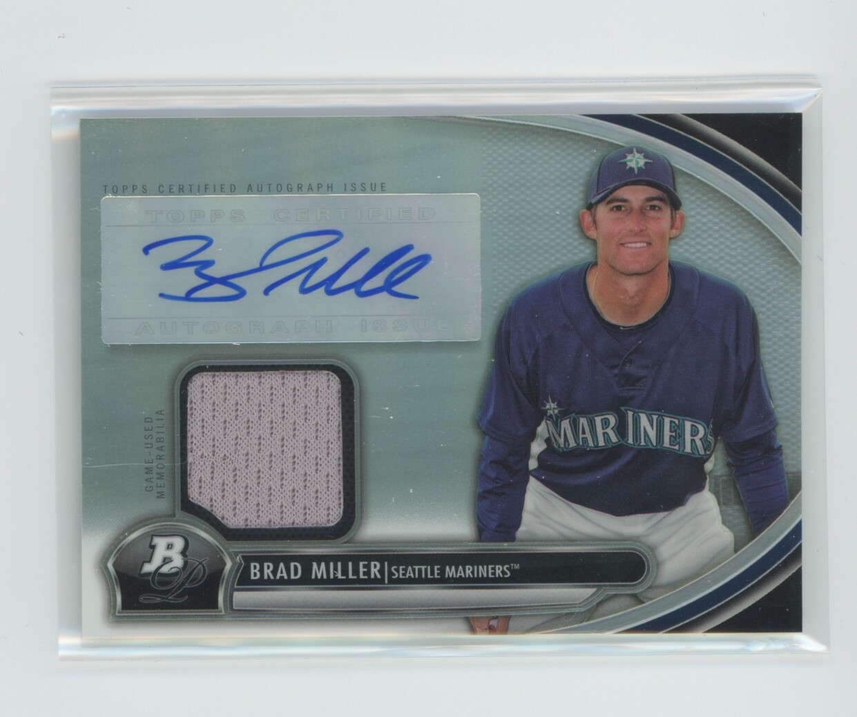2013 Bowman Platinum #AR-BM Brad Miller Relic Autographs | eBay