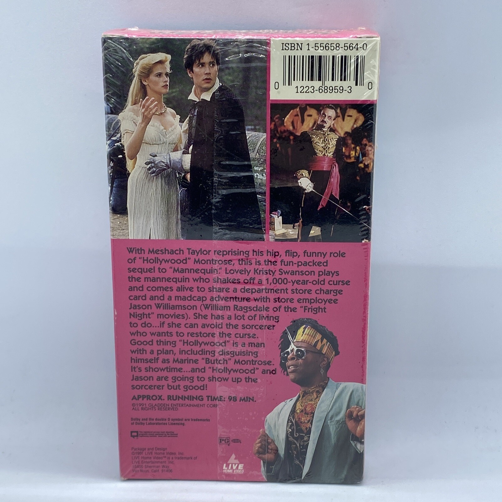 Mannequin Two: On the Move VHS 1995 Brand New Factory Sealed Kristy ...