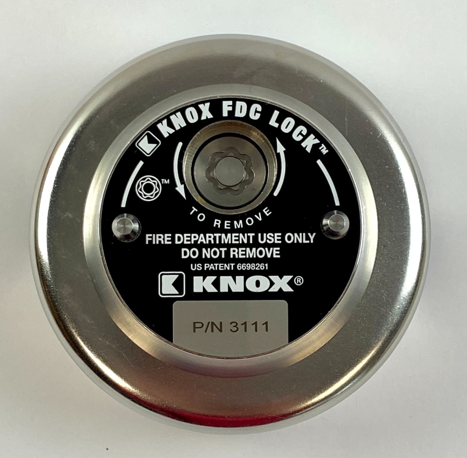 Knox FDC Lock 2.5" Locking Cap with Swivel-Guard P/N 3111 for sale ...