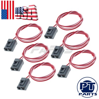 6 set Connector For Volvo 240 242 245 740 745 speed sensor harness ...