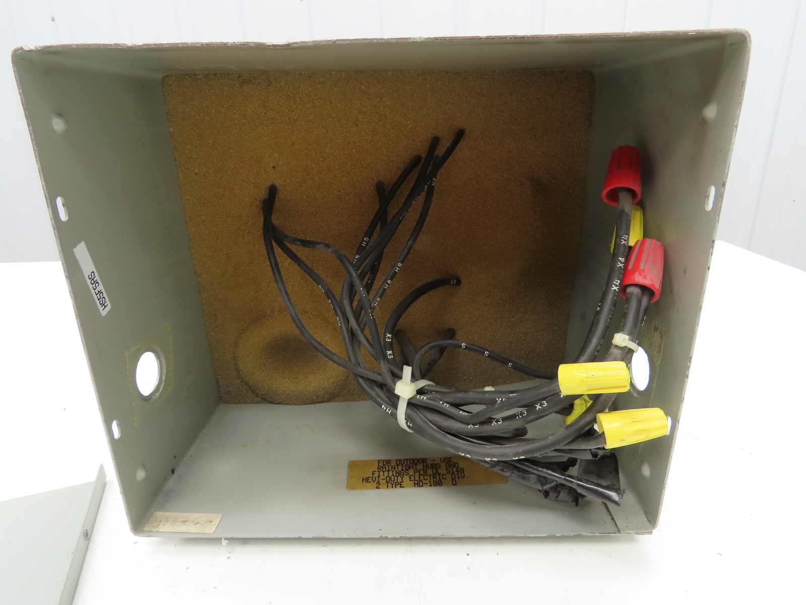 Hevi-Duty HS5F5AS Wall Mount Transformer 5KVA HV 240x480V LV 120/240V ...