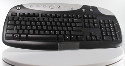 Logitech Cordless MX Duo Desktop - Keyboard & Mouse (967300-0403 ...