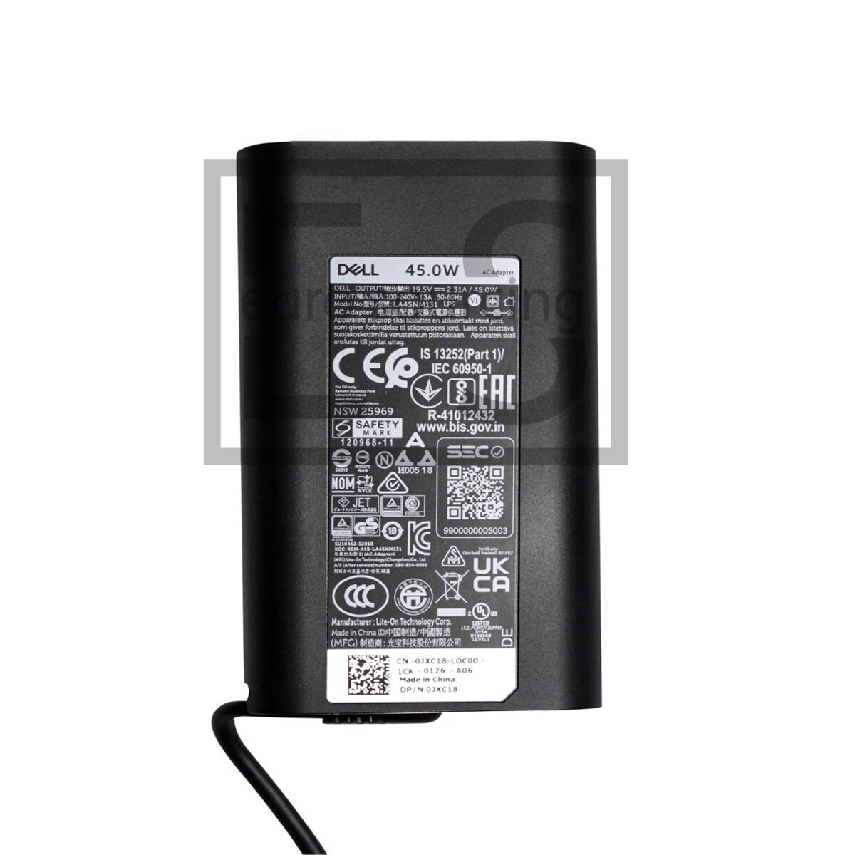 45W DELL INSPIRON 15-5000 SERIES 5555 5558 5559 P51F P55F P58F CHARGEUR ...