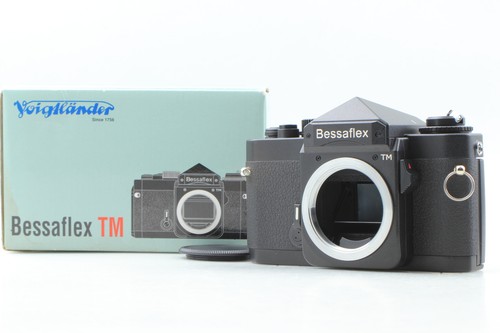 [Top MINT in box] Voigtlander Bessaflex TM Black SLR 35mm Film Camera ...