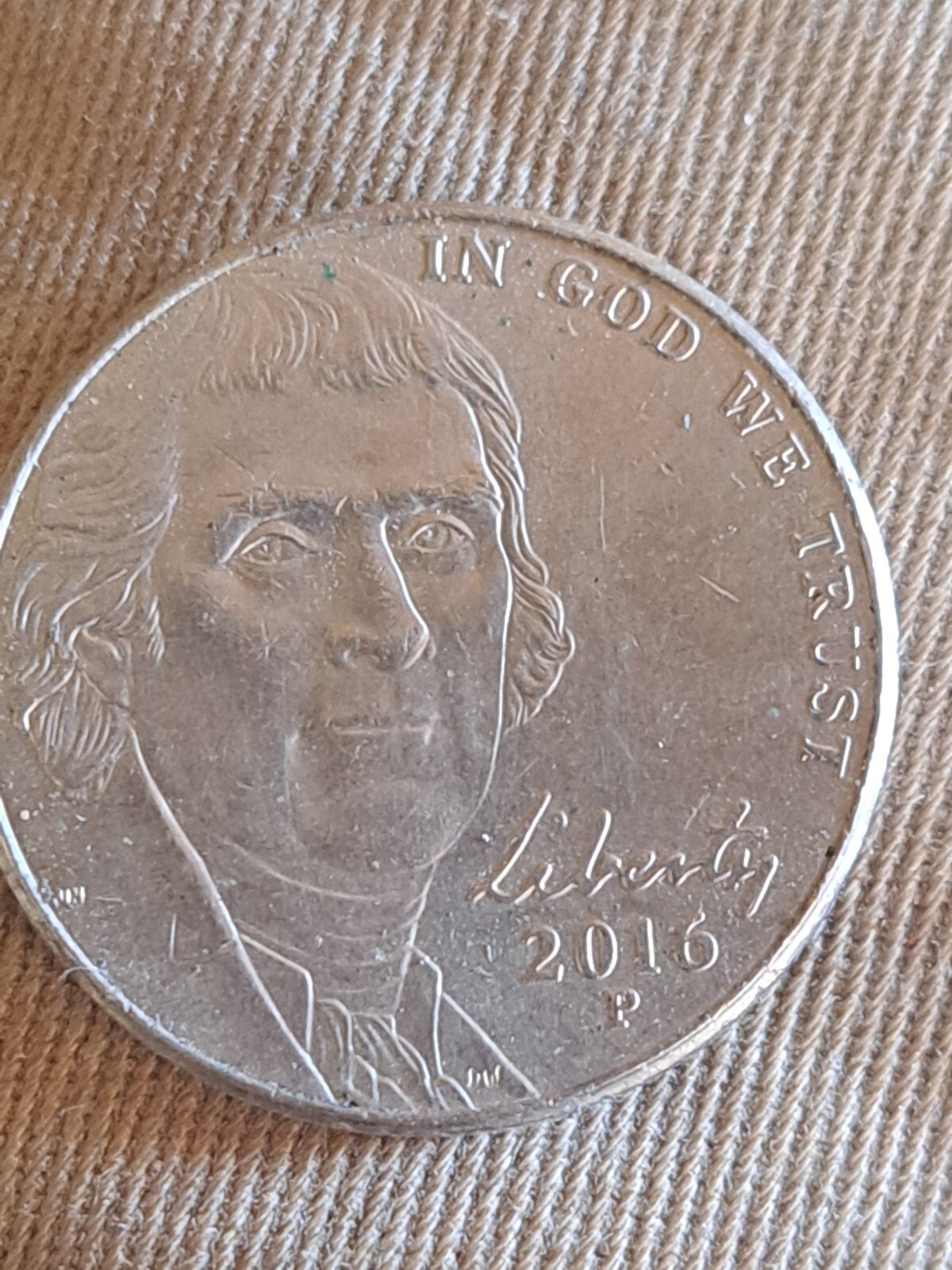 2016 p jefferson nickel | eBay