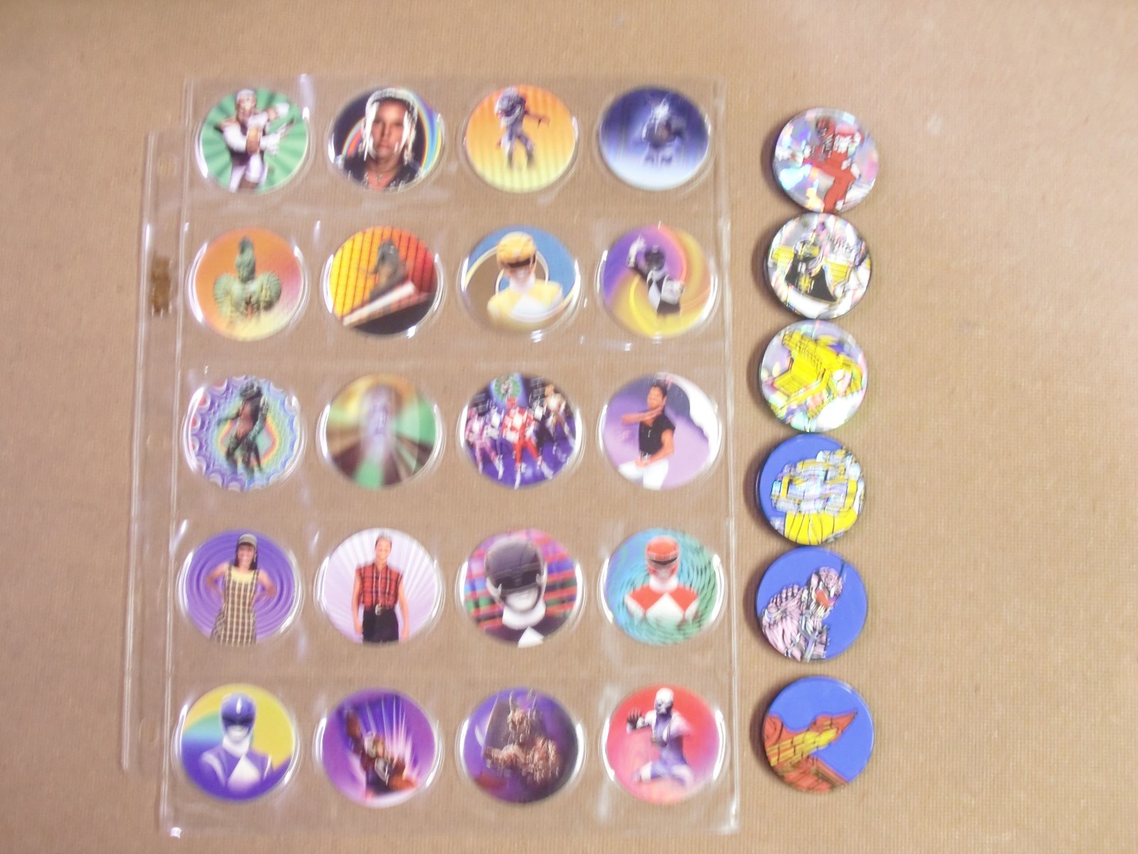 POGS POWER RANGERS SERIES 2 SET/LOT OF (40+ 6 SLAMMERS) AWESOME | eBay