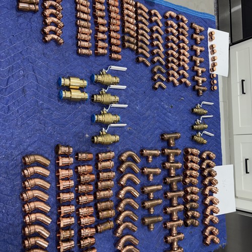 ~~Lot Of 194 PCS Nibco Propress Fittings Adapters Valves 90”s Reducers ...