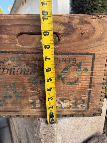 FAMOUS ABC BEER - AZTEC BREWING CO. - San Diego, CA - Wood Shipping Box ...