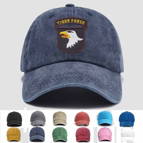 Custom Embroidered Hat TIGER FORCE 1st Bn 327th 101st Airborne Division ...
