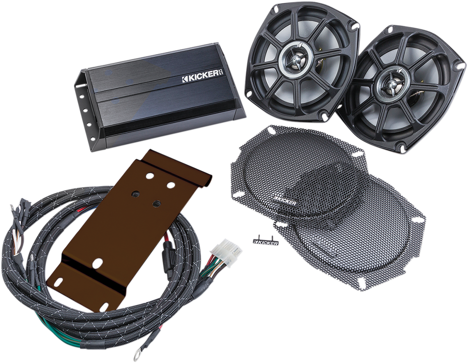 KICKER Coaxial Speaker/Amp Kits Tour-Pak Kit 46HDT96 | eBay