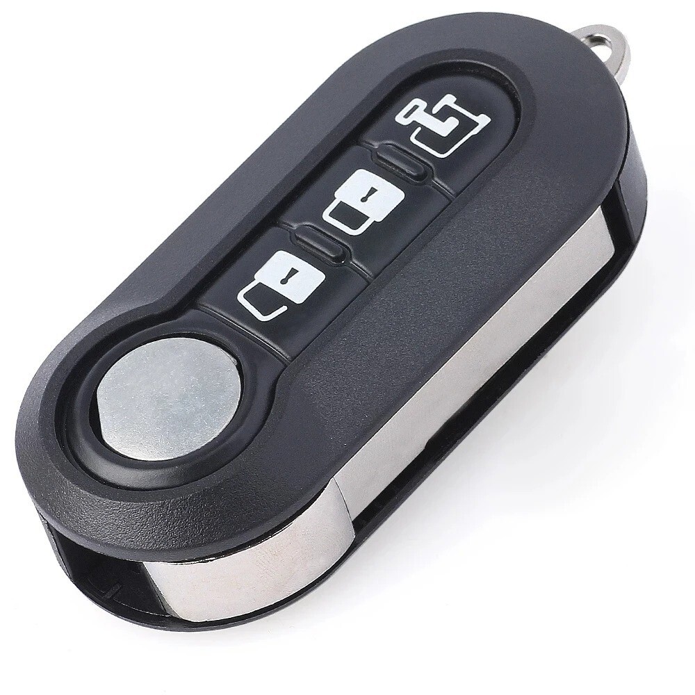 Remote Car Key 3Button 434MHz ID46 Chip for Fiat 500,Dodge FCC ID ...