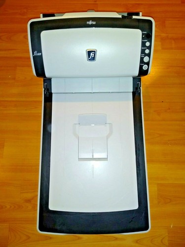 *UNTESTED* FUJITSU FI-6230 WHITE DOCUMENT IMAGE SCANNER COLOR SCAN ...