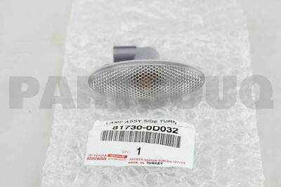 817300D032 Genuine Toyota LAMP ASSY, SIDE TURN SIGNAL, RH/LH 81730 ...