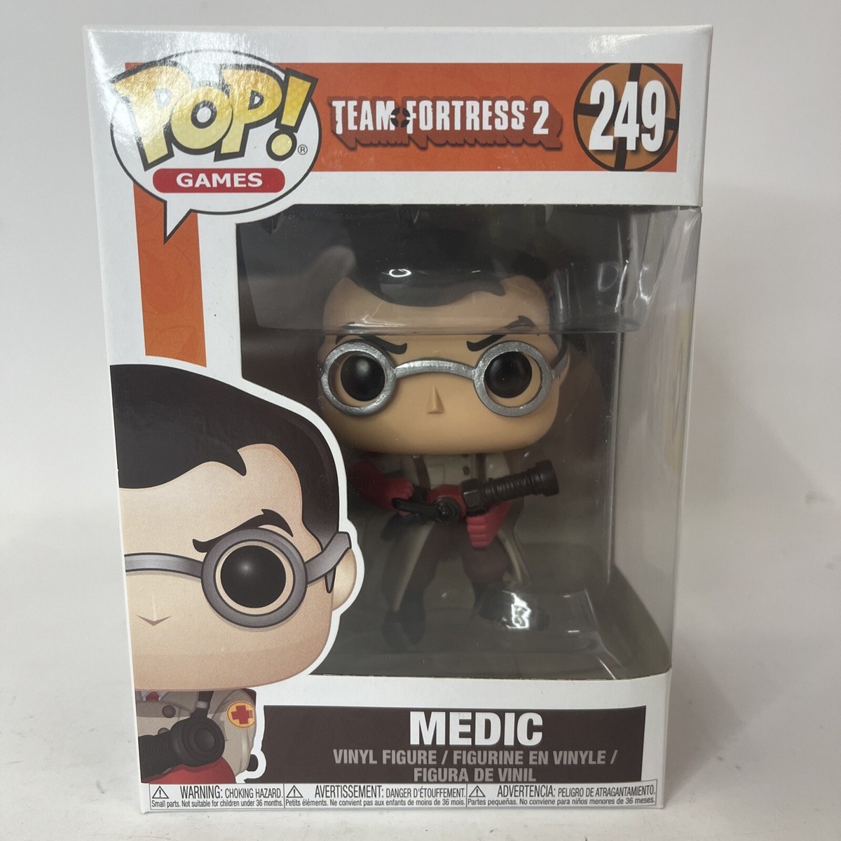 Tf2 Medic Face NECA Team Fortress 2 7" Scale Action Figures