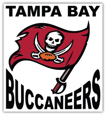 Tampa Bay Buccaneers NFL Sport Car Bumper Sticker Decal "SIZES'' | eBay