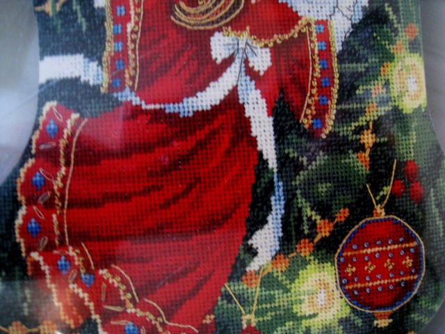 Dimensions Gold Collection Christmas Angel Stocking Needlepoint Kit ...