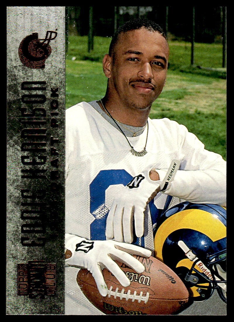 1996 Stadium Club Football Card Eddie Kennison Rookie St. Louis Rams ...