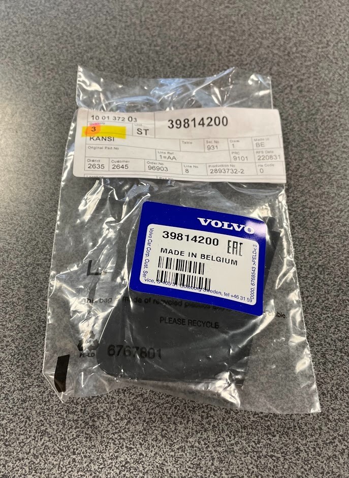 Rear bumper Cover, Towhook Volvo V40 (2013-) 39814200 | eBay