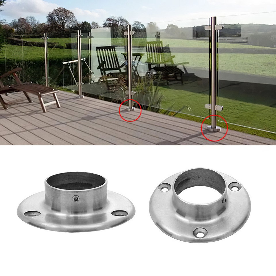 Stainless Steel Handrail Fitting Balustrade Post Staircase Railing ...