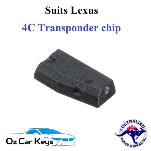 TRANSPONDER CHIP 4C SUITS LEXUS LX470 IS200 GS300 LS200 RX300 PLUS MORE ...