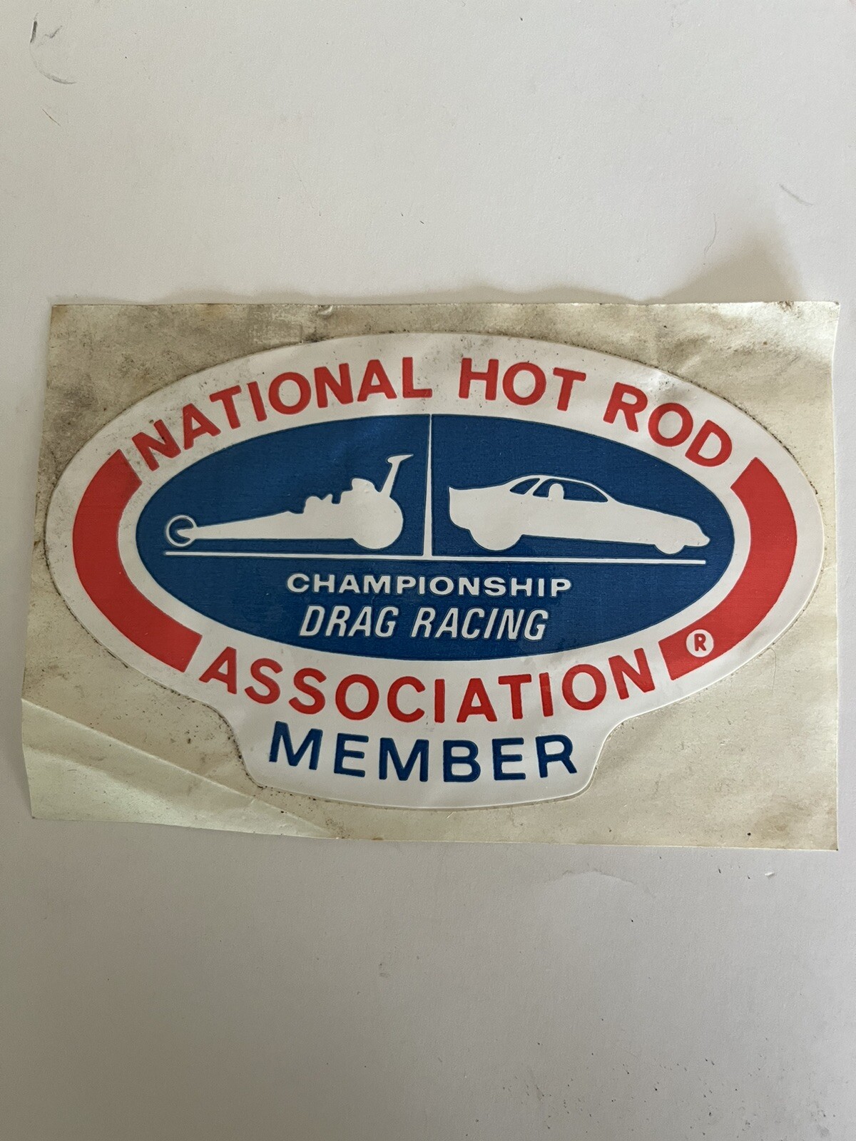 Original Vintage NOS NHRA Member Sticker ~4.75x3” (3H) | eBay