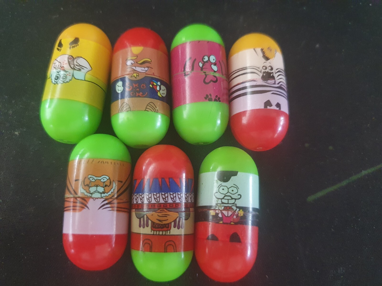 Mighty Beanz Moose EnterPrises Bulk lot 70+ Rare Beanz includes larger ...