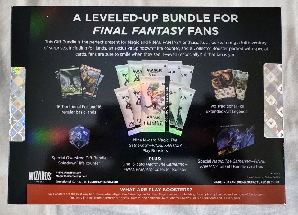 Magic the Gathering, FINAL FANTASY - Gift Bundle - In Hand | eBay