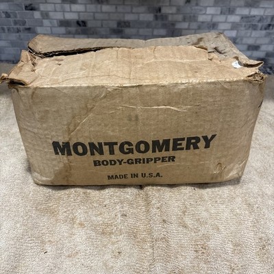 12 Vintage NOS Montgomery #55 Body Grip Traps Trapping | eBay