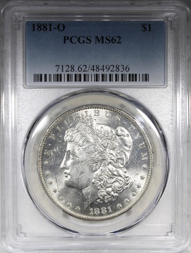 1881-O Morgan Dollar PCGS MS62 Uncirculated Better Date $1 | eBay