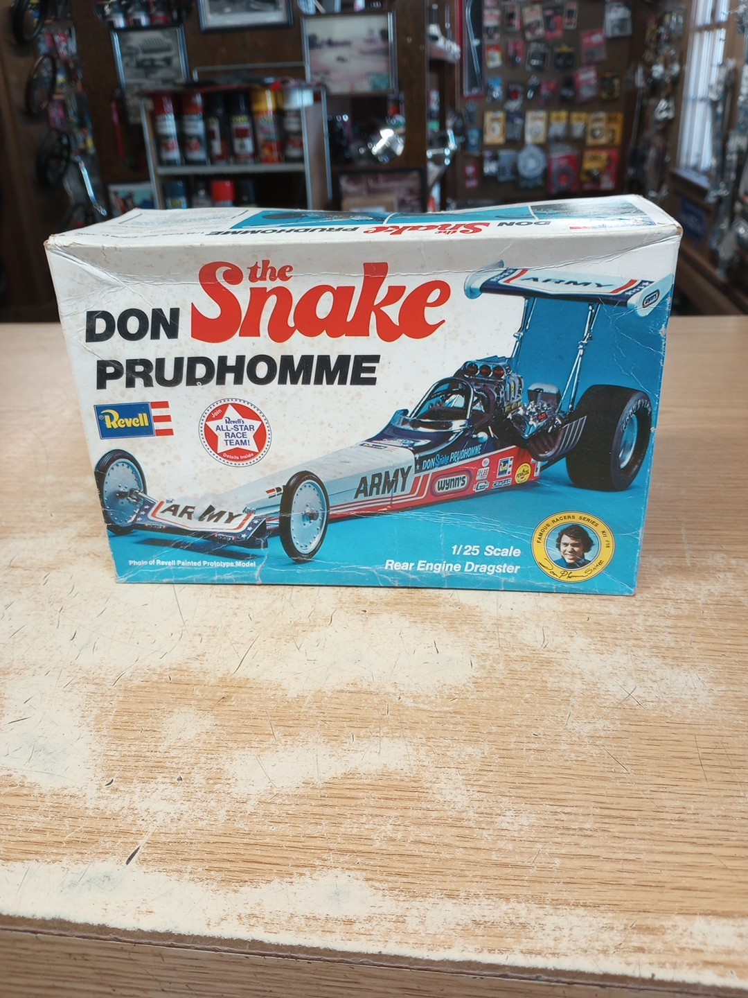 don prudhomme model kit Rear Engine Dragster 1/25 Scale By Revell ...
