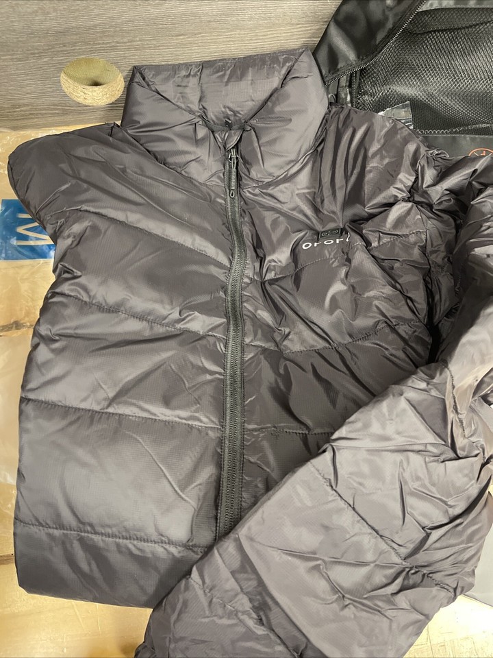 Ororo Women's Heated Puffer Jacket 4 Zone Black Size Medium New | eBay