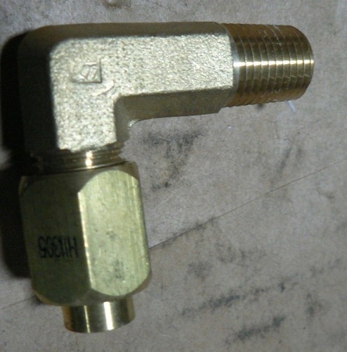 Parker-Hannifin 6CCTX-B Male Elbow 37° Flare NPTF SAE J514 6-4 071502 ...