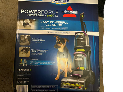 BISSELL 2910 PowerForce PowerBrush Pet Carpet Cleaner | eBay