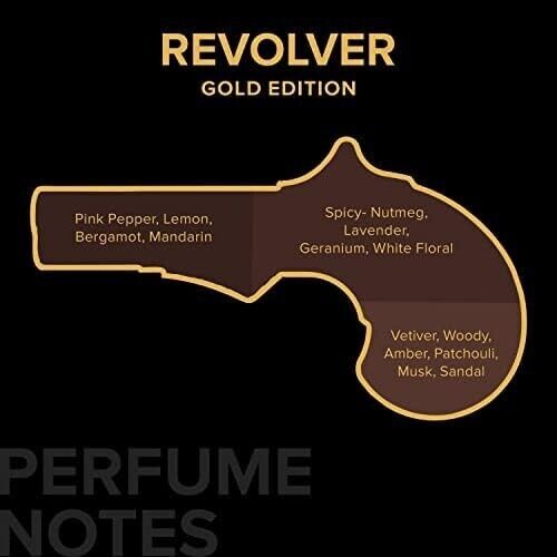 Villain Revolver Eau De Parfum for Men Gold Edition100 ml | Eau De ...