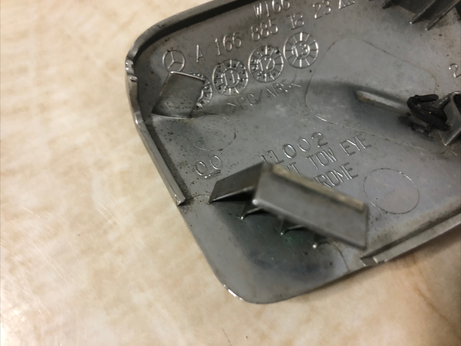 2012-2015 Mercedes-benz Ml Class A1668851823 Tow Eye Cover chrome | eBay