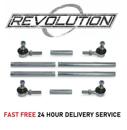 REVOLUTION ADJUSTABLE SHORTENED DROP LINKS AUDI TT MK1 8N QUATTRO / 2WD ...