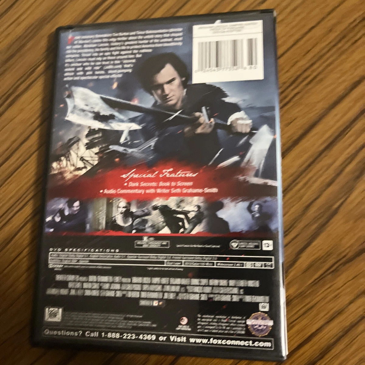 Abraham Lincoln Vampire Hunter Dvd Cover