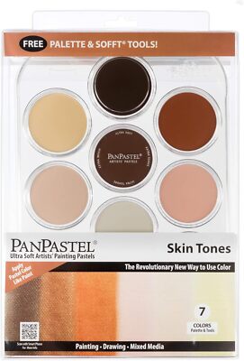 PanPastel Artist Pastels by GOLDEN, Skin Tones Set, 7 Color ...