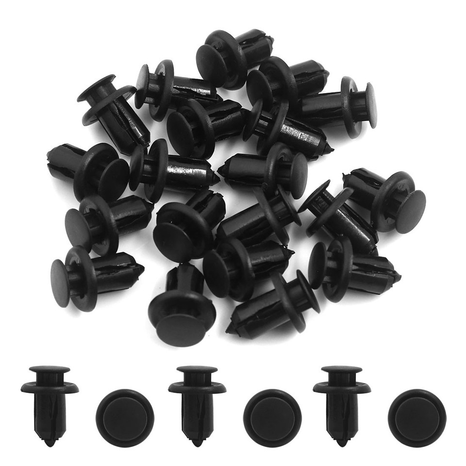 20pcs 10mm Dia Hole Car Fixing Clips Plastic Expanding Rivets Fasteners ...
