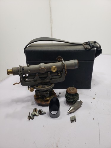 VINTAGE David White 8014 Transit Level Surveying Equipment With Tripod ...