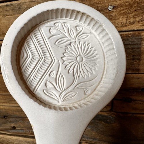 Vintage Ceramic Wall Hanging Butter Mold Farmhouse Country Trivet ...