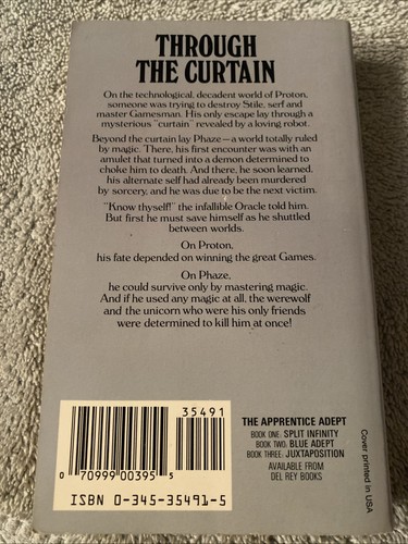 Split Infinity; Paperback Piers Anthony 1980 | eBay