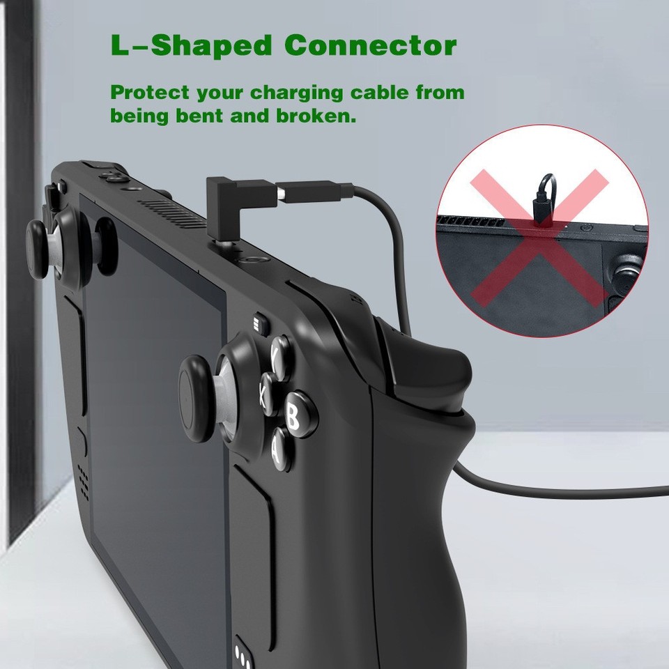 DIY Game Trackpad Sticker+Silicone Back Button Film+USB-C Adapter for ...